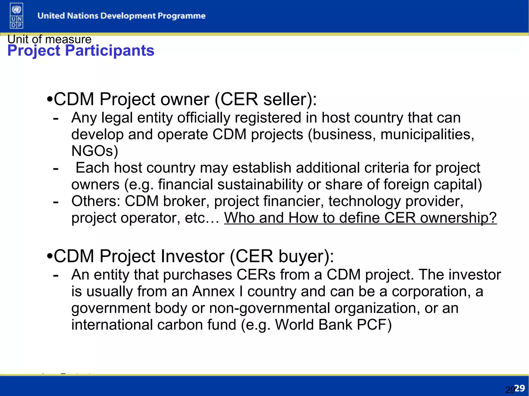 Carbon finance for beginners (Kyoto Protocol and its mechanisms ...