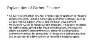Carbon Financing.pptx