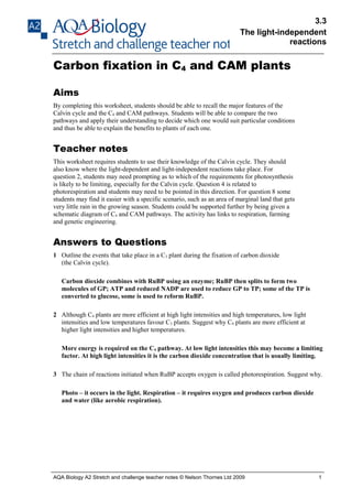 Carbon fixation teacher_notes | DOC