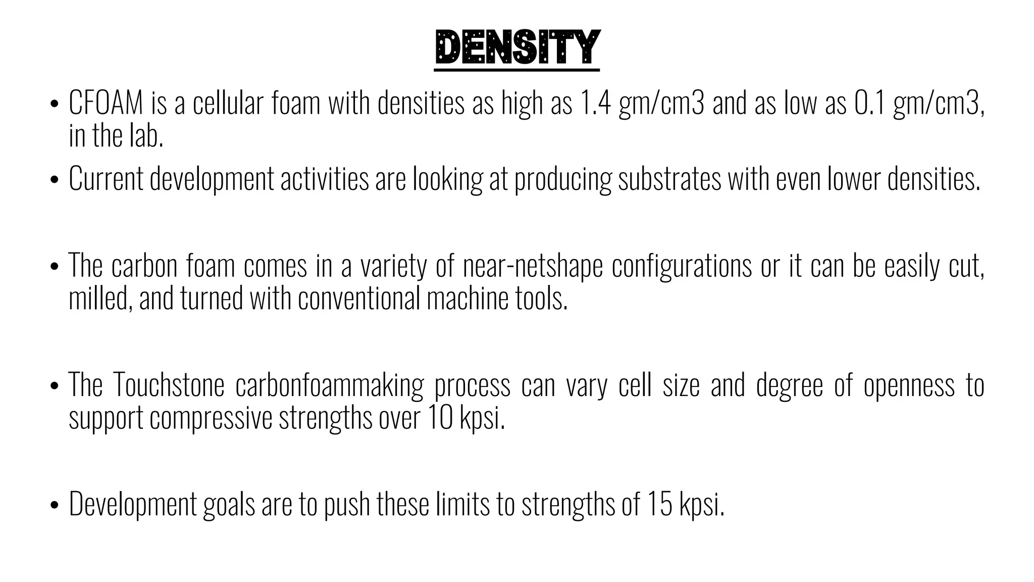 Carbon Foam Military Applications | PDF