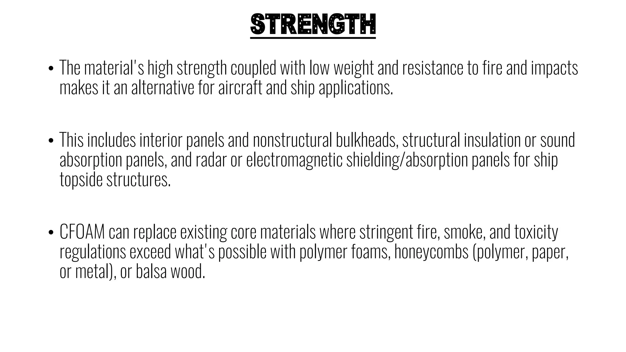 Carbon Foam Military Applications | PDF