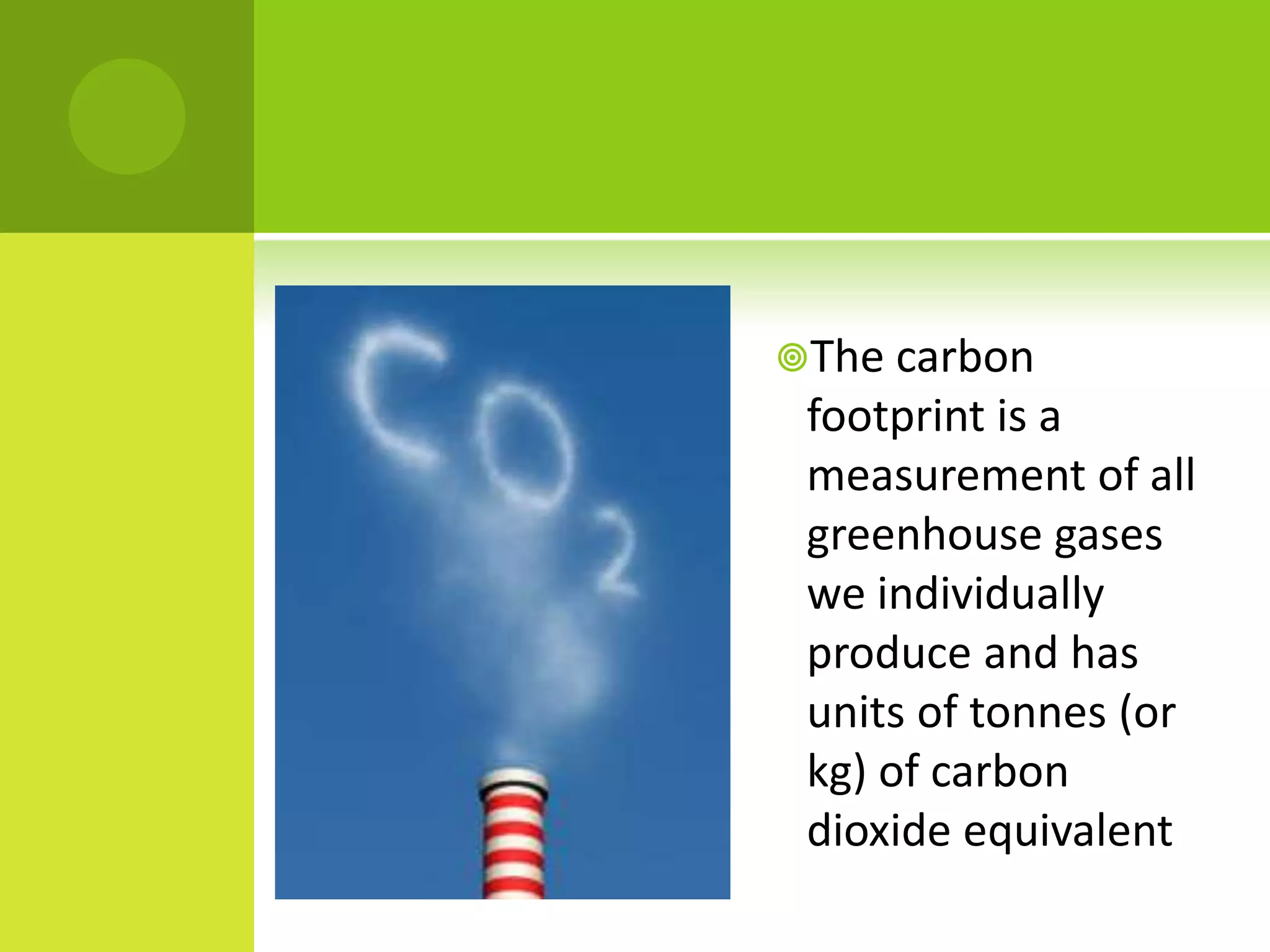 Carbon foot print.ppt