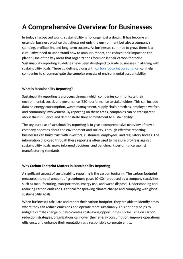 A Comprehensive Overview for Businesses a | PDF