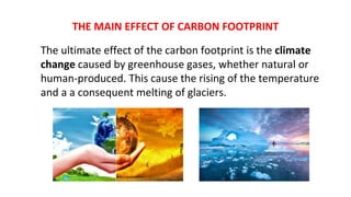 Carbon footprint banchetti | PPT
