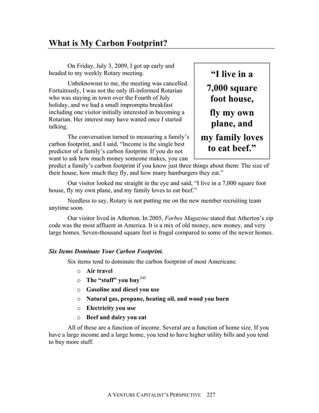 Carbon Footprint Quiz with Answers | PDF