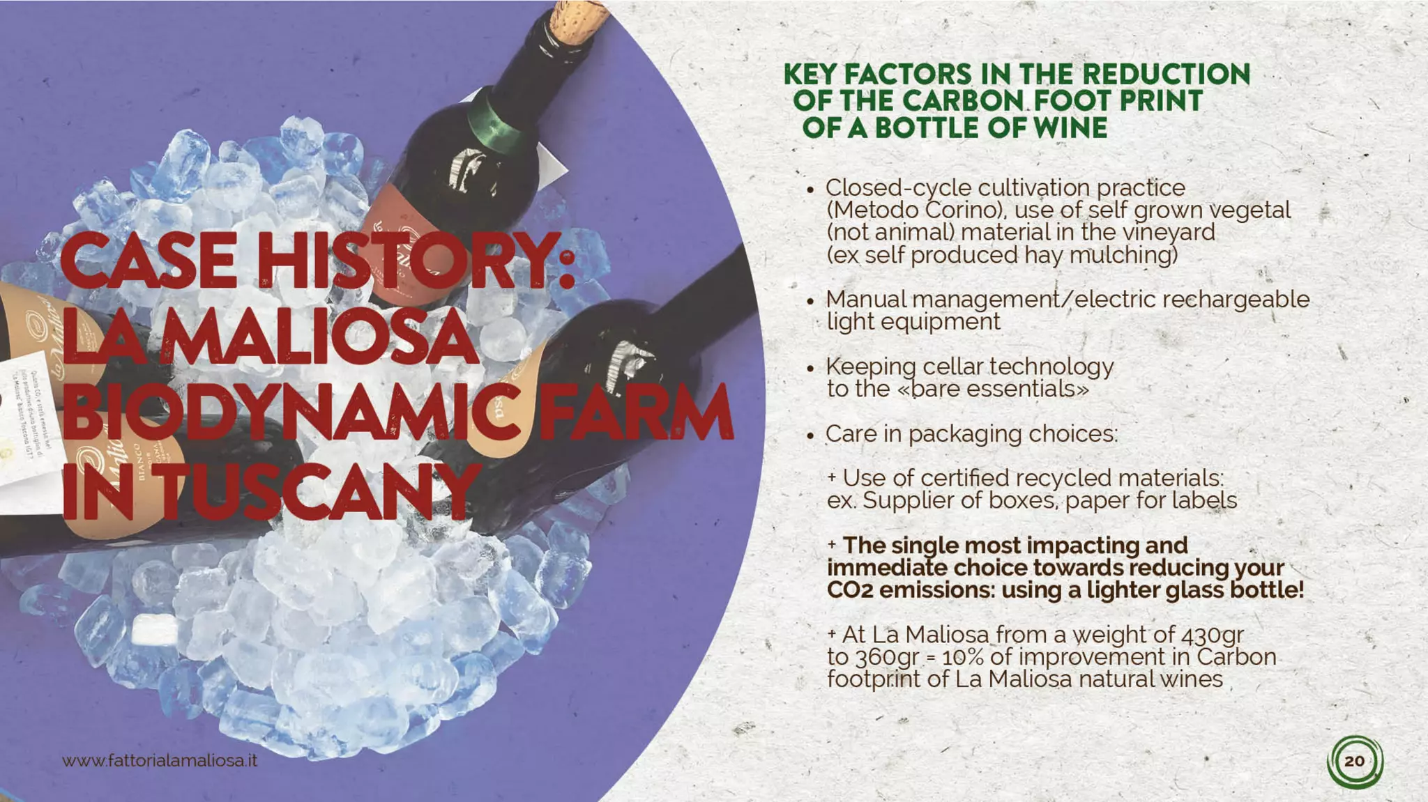 Carbon Footprint for Natural Wine: why it is important | PDF