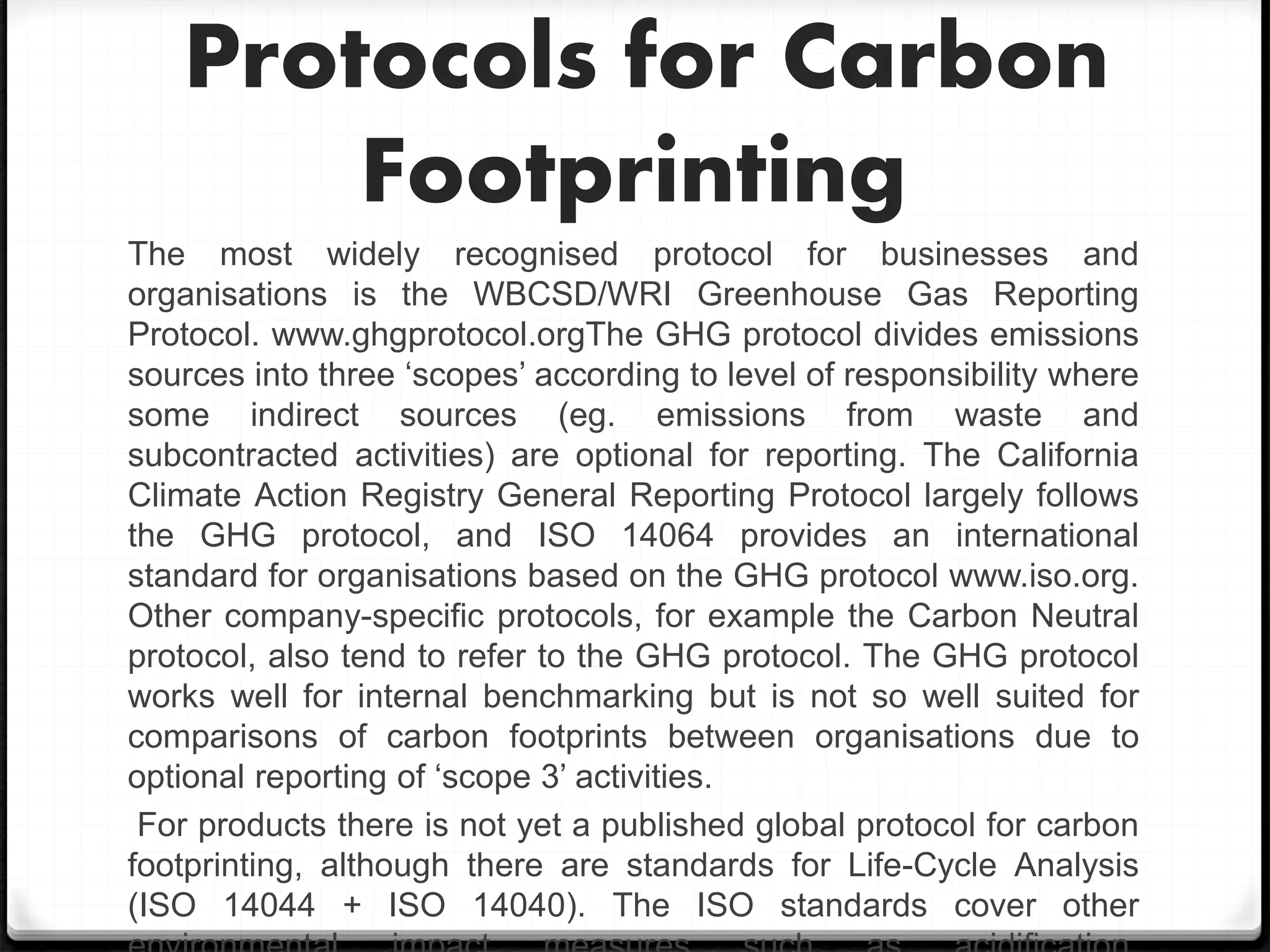 Carbon foot prints | PPTX