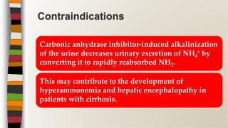 Carbonic anhydrase inhibitors | PPSX