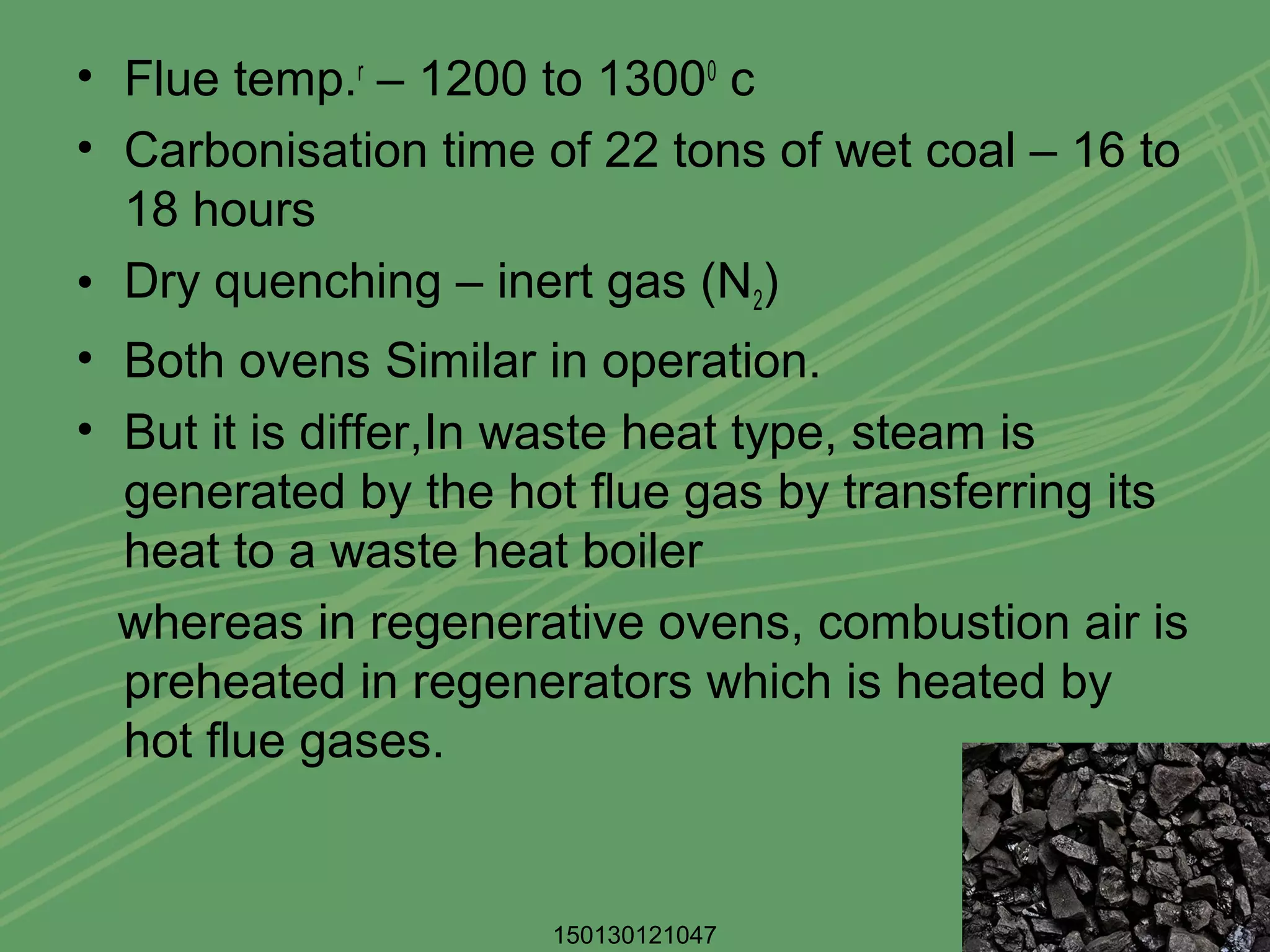 Carbonisation of coal | PPT