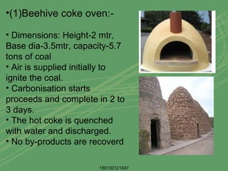 Carbonisation of coal | PPT