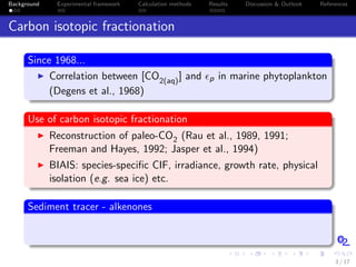Carbon Isotope Fractionation | PDF