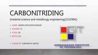 Carbonitriding | PPT