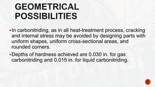 Carbonitriding | PPTX