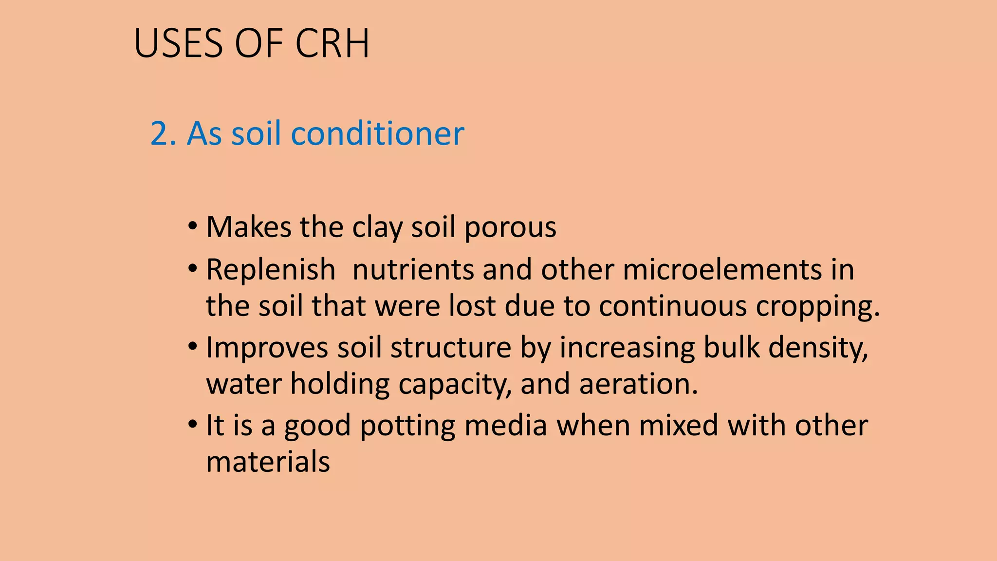 CARBONIZED RICE HULL (CRH).pptx