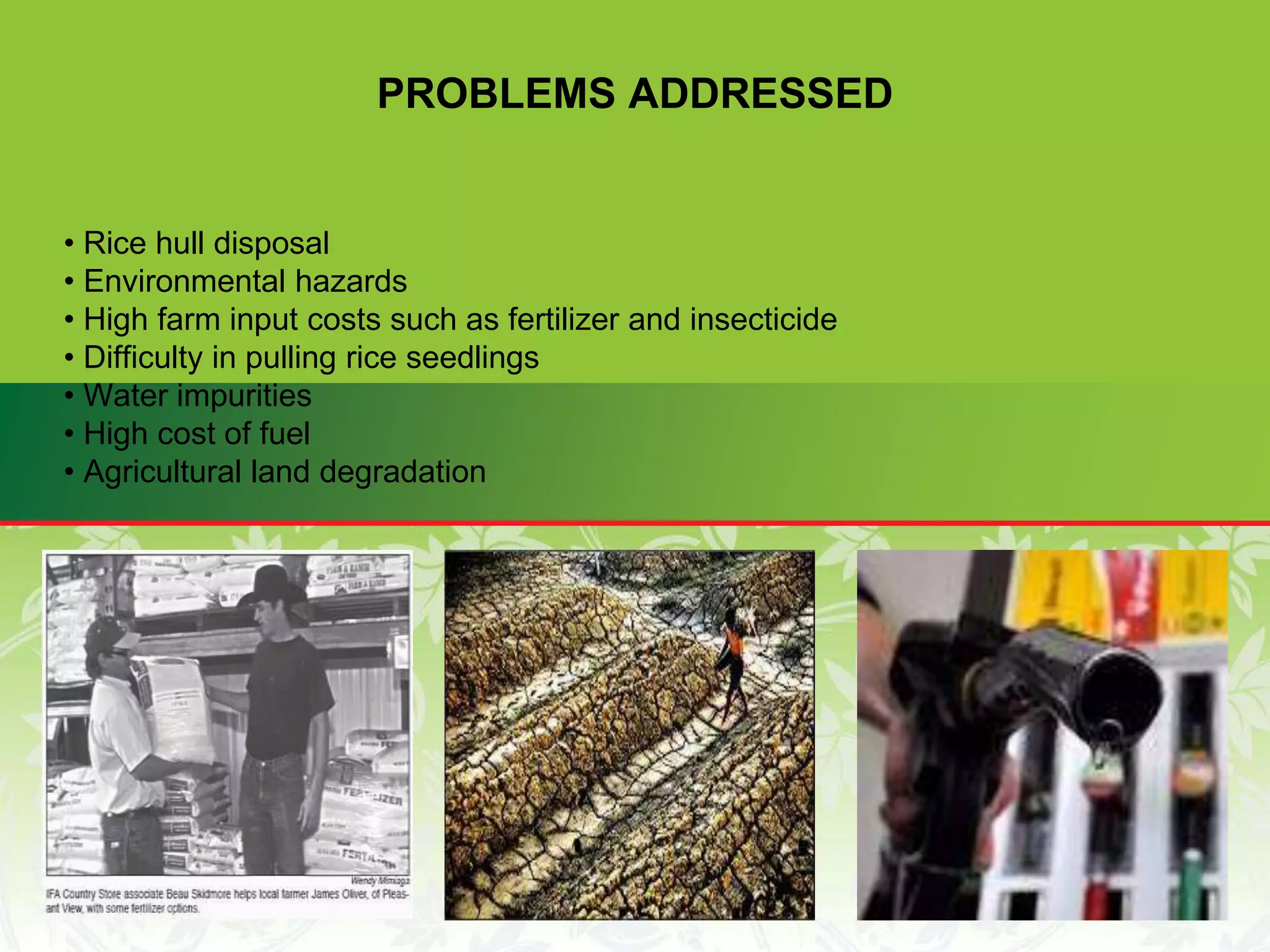 Carbonize rice hull production new presentation | PPTX