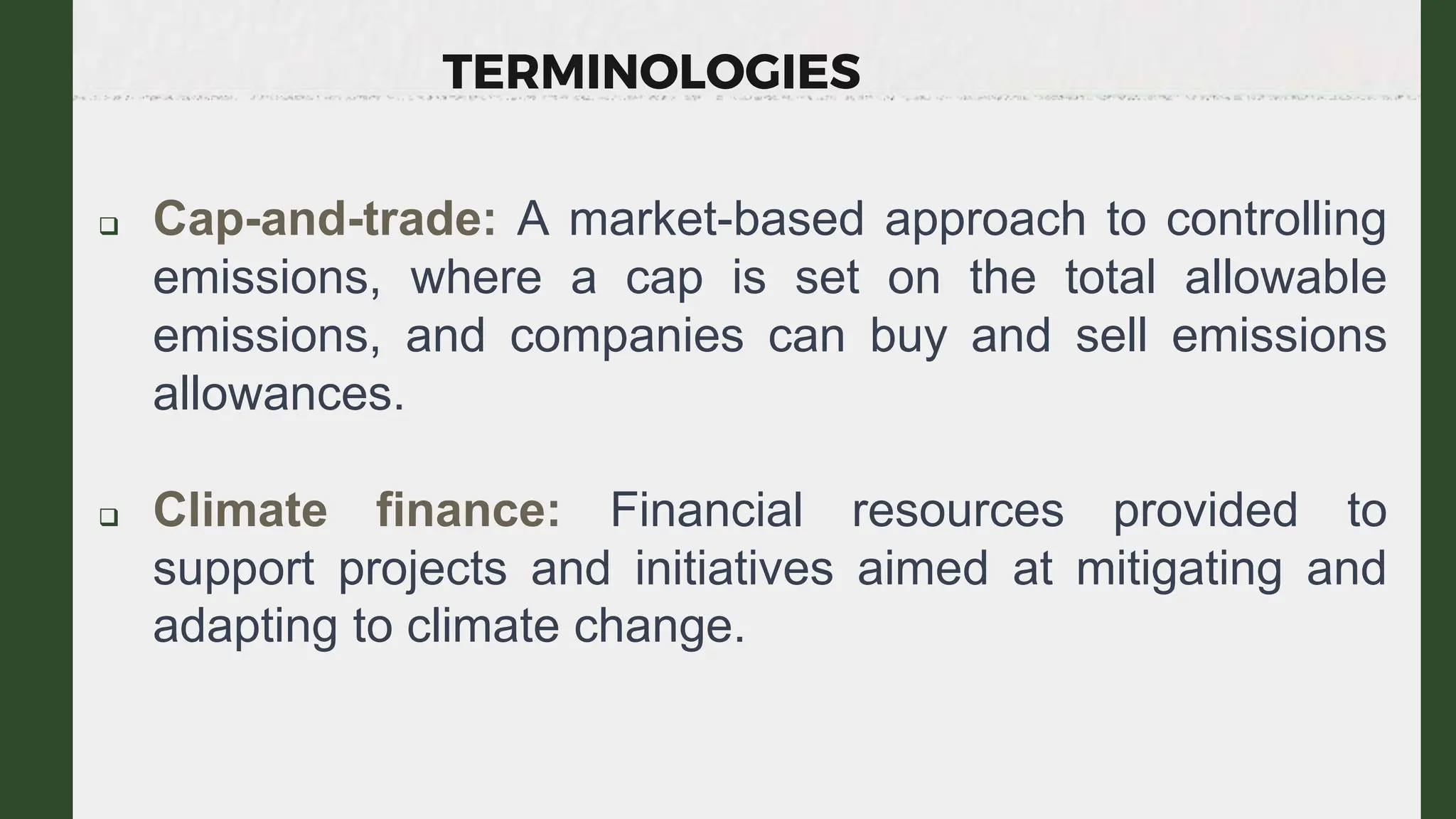 Carbon Market Meaning and its System ..pptx