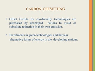 Carbon markets and its performance | PPTX