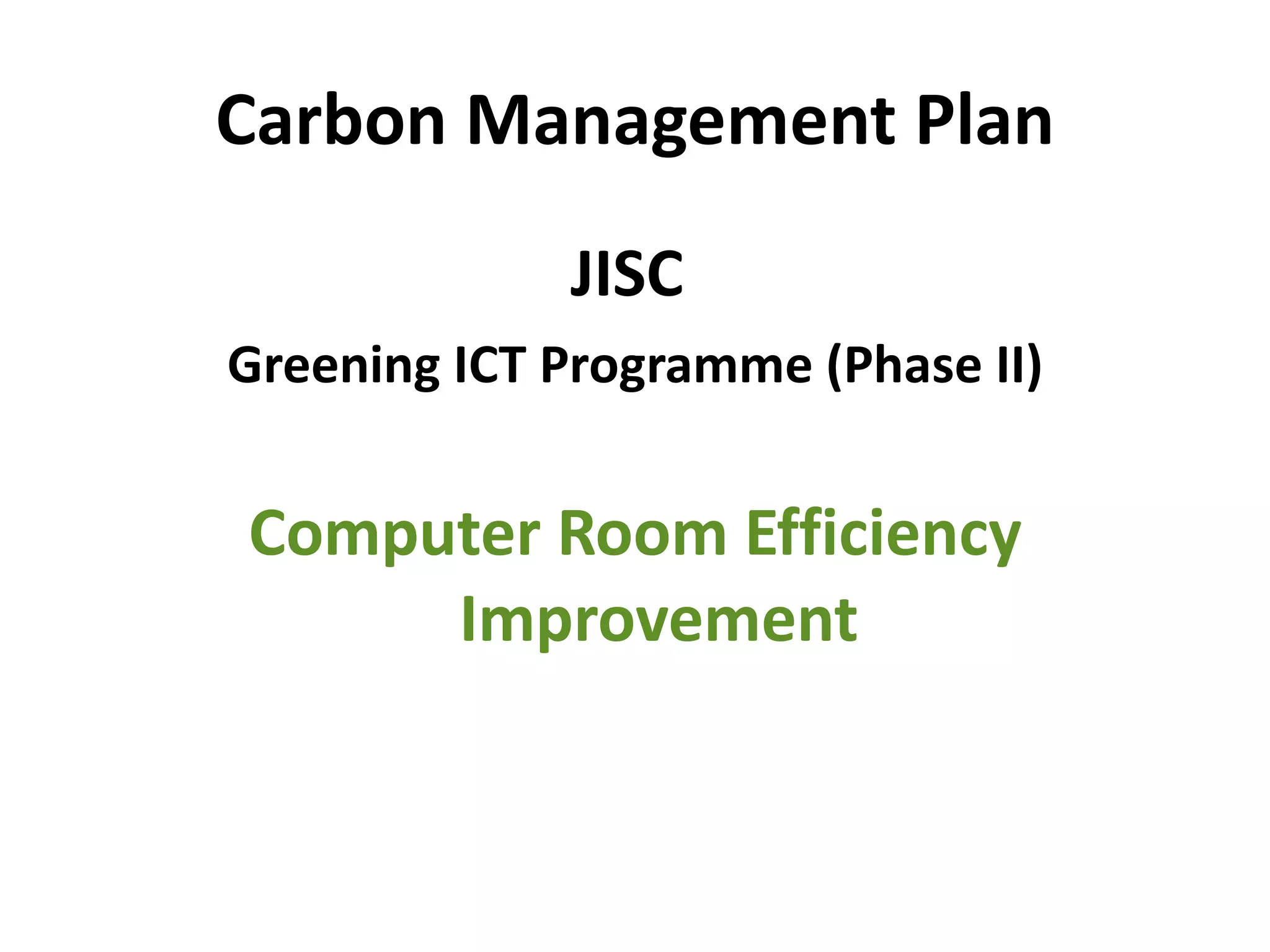 Carbonmgmtplan | PPT