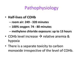 Carbon monoxide poisoning | PPTX