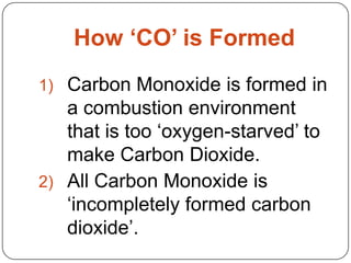 Carbon monoxide | PPTX