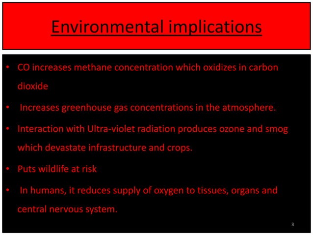 Carbon monoxide | PPT