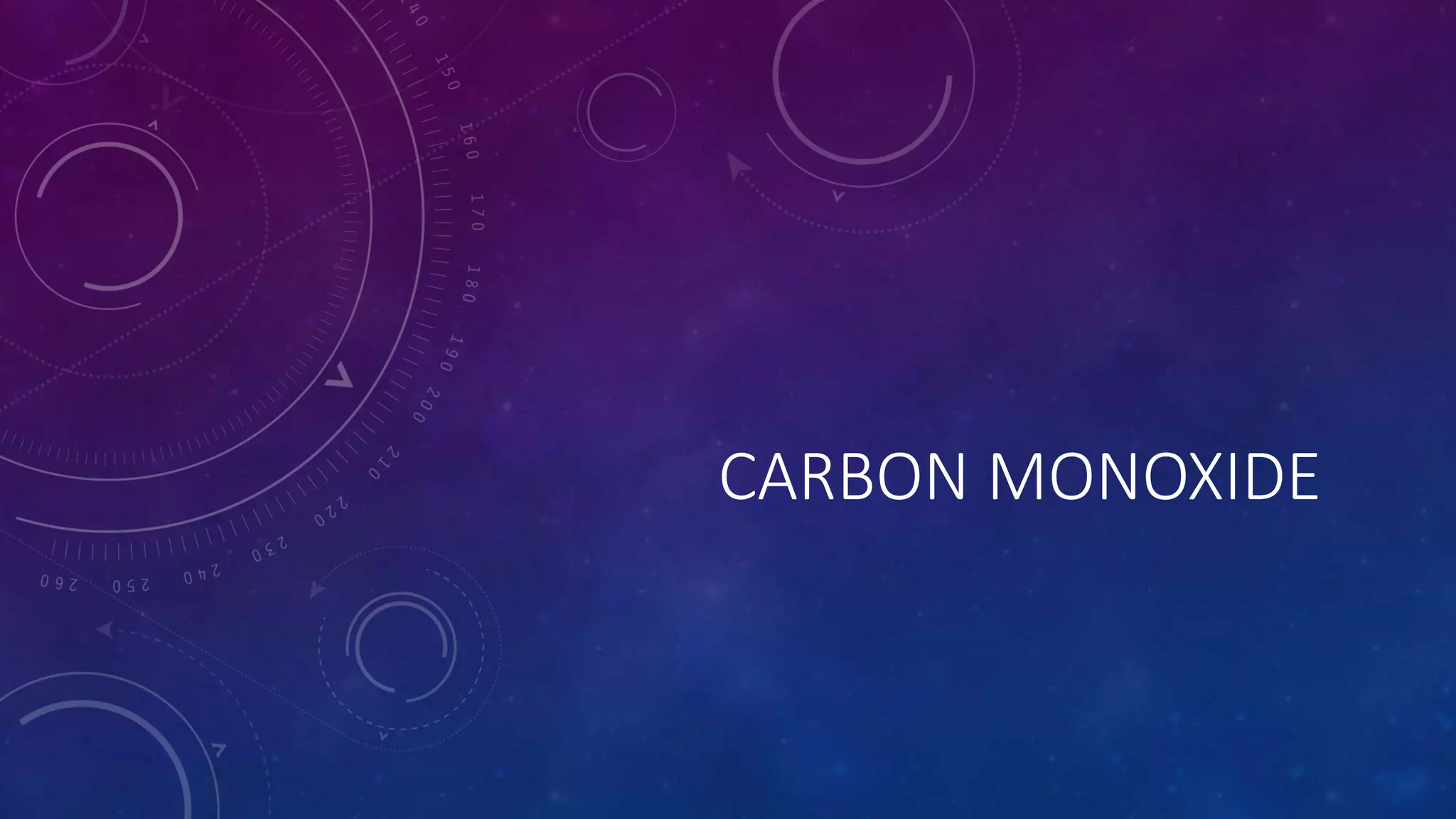 Carbon monoxide | PPTX