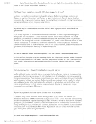 First Alert CO600 - Basic Plug‐In Carbon Monoxide Alarm Directions.pdf