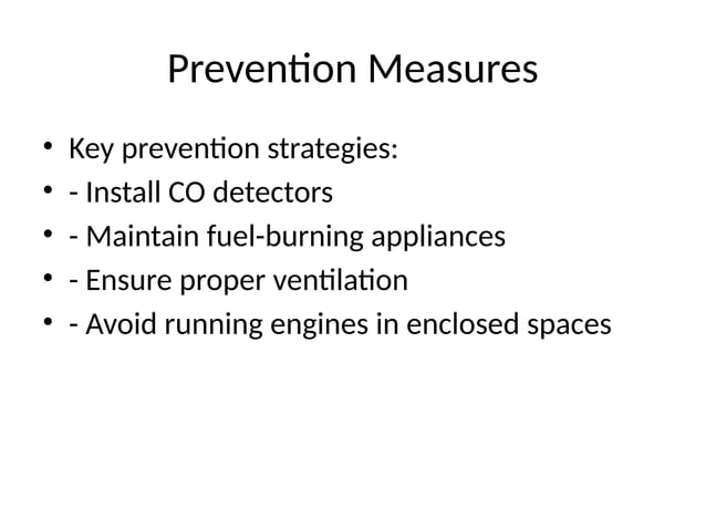 Carbon_Monoxide_Poisoning , silent killer: Co poisoning | PPT