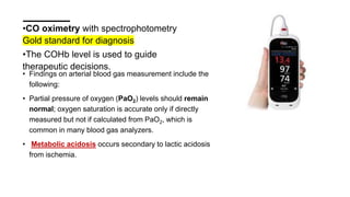 Carbon monoxide poisoning | PPTX