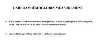 CARBON MONOXIDE POISONING | PDF