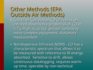 Carbon Monoxide Safety Presentation (PPT) | PPT