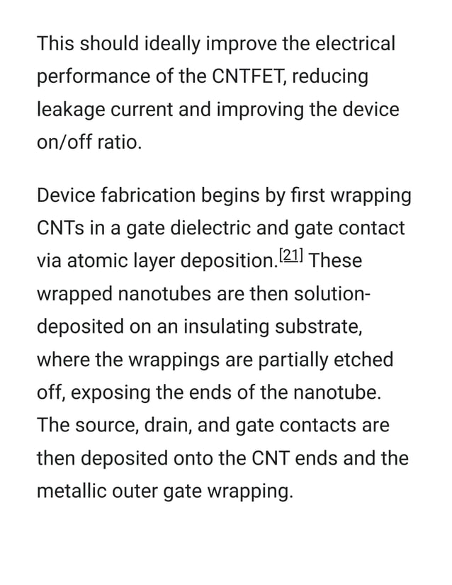 Carbon Nanotube Field Effect Transistor Wikipedia Pdf