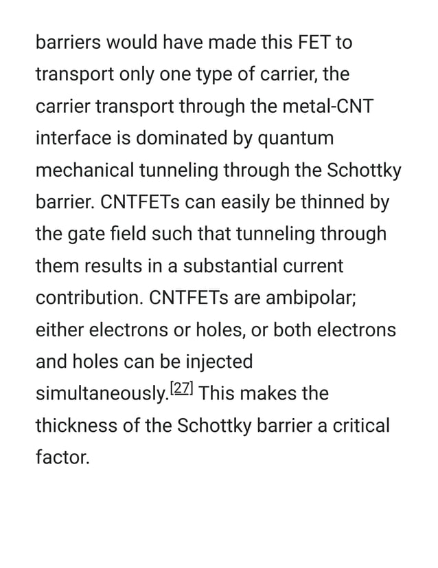 Carbon Nanotube Field Effect Transistor Wikipedia Pdf