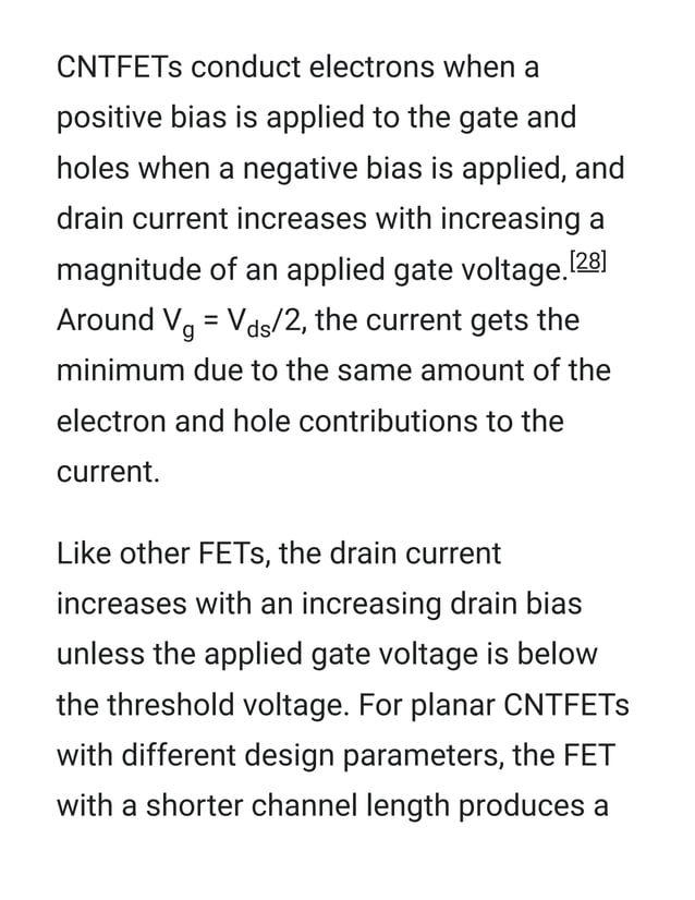 Carbon Nanotube Field Effect Transistor Wikipedia Pdf