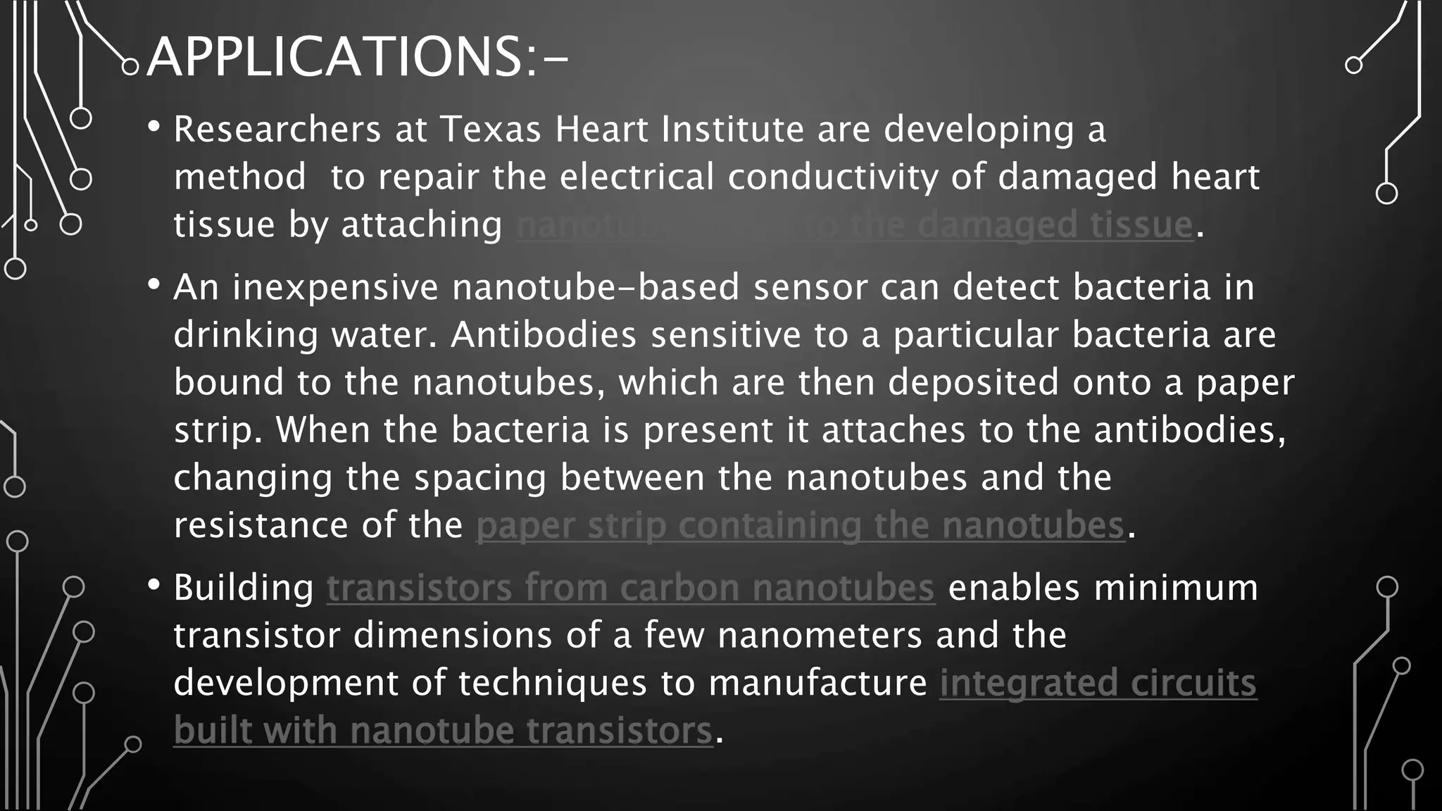 Carbon nanotubes | PPTX