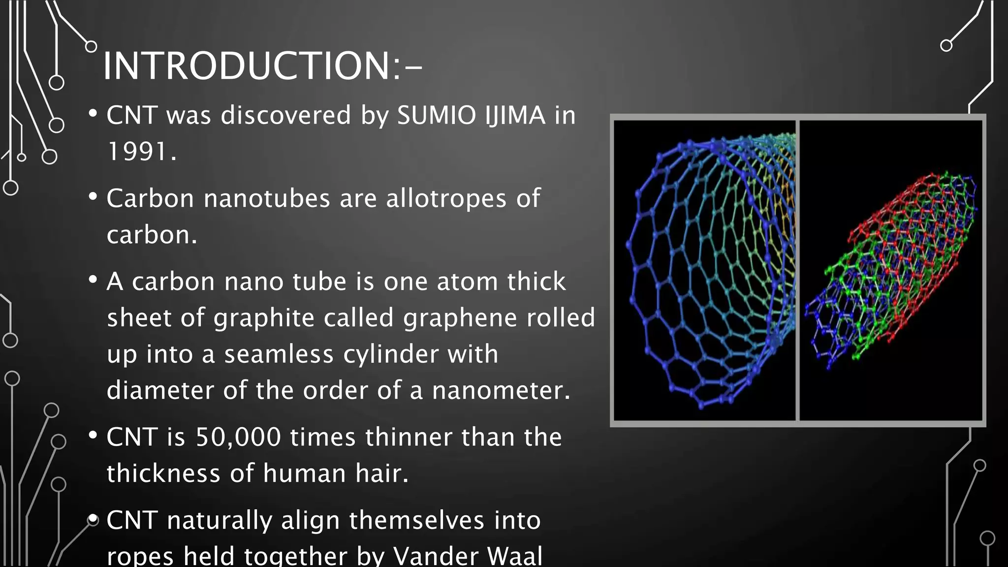 Carbon nanotubes | PPTX