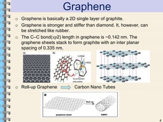 Carbon nanotubes properties and applications | PPTX