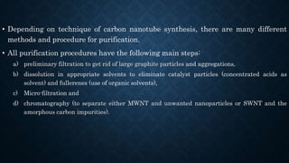 Carbon nano tubes(cnt) | PPTX