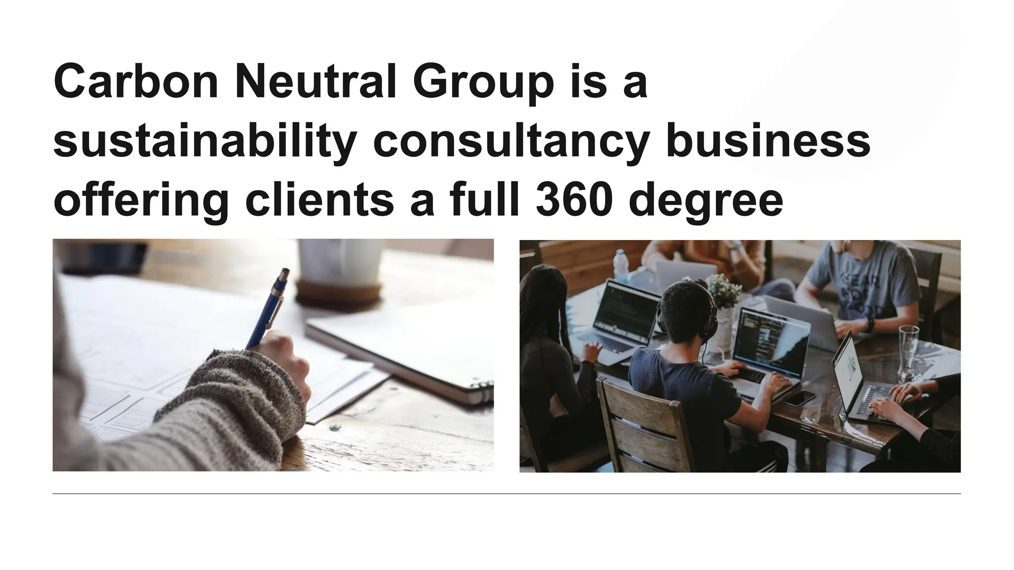 Carbon Neutral Business Consultant Carbon Neutral Group | PDF