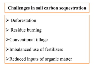Carbon sequestration and its types | PPTX