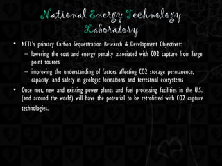 Carbon Sequestration: Climate Solution 2025 | PPT