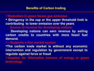 Carbon sequestration and carbon trading | PPT