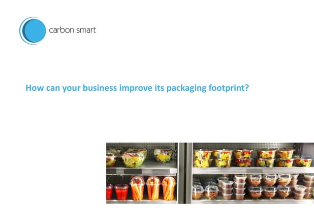 Carbon Smart sustainable packaging framework | PPT