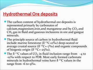 Carbon stable isotope | PPT