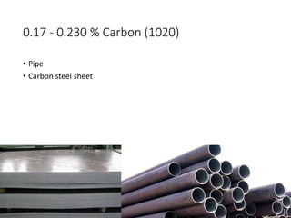 Carbon Steel Fundamental, Application, Code and Standart | PPT