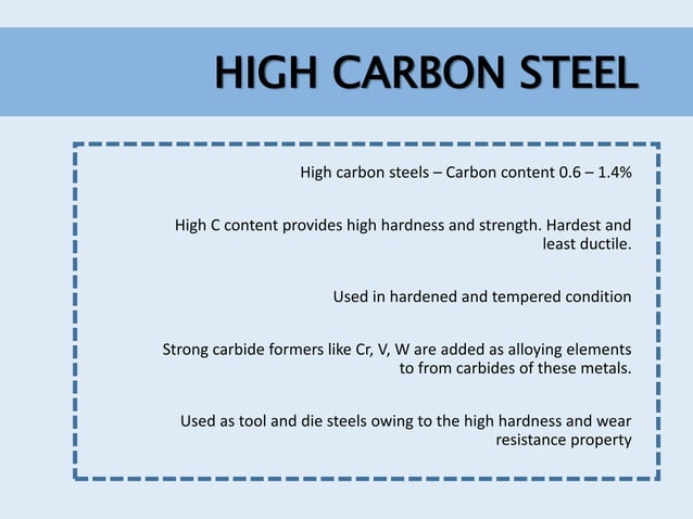 Carbon Steel Fundamental, Application, Code and Standart | PPT