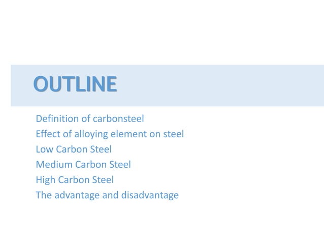 Carbon Steel Fundamental, Application, Code and Standart | PPT