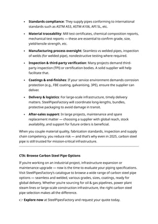 Carbon steel pipes remain the lifeblood of industrial infrastructure.docx
