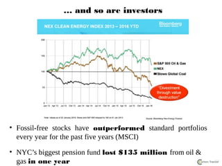 Divestment and the Energy Transition | PPT