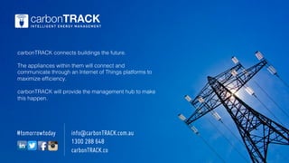carbonTRACK Energy Management Technology | PPT